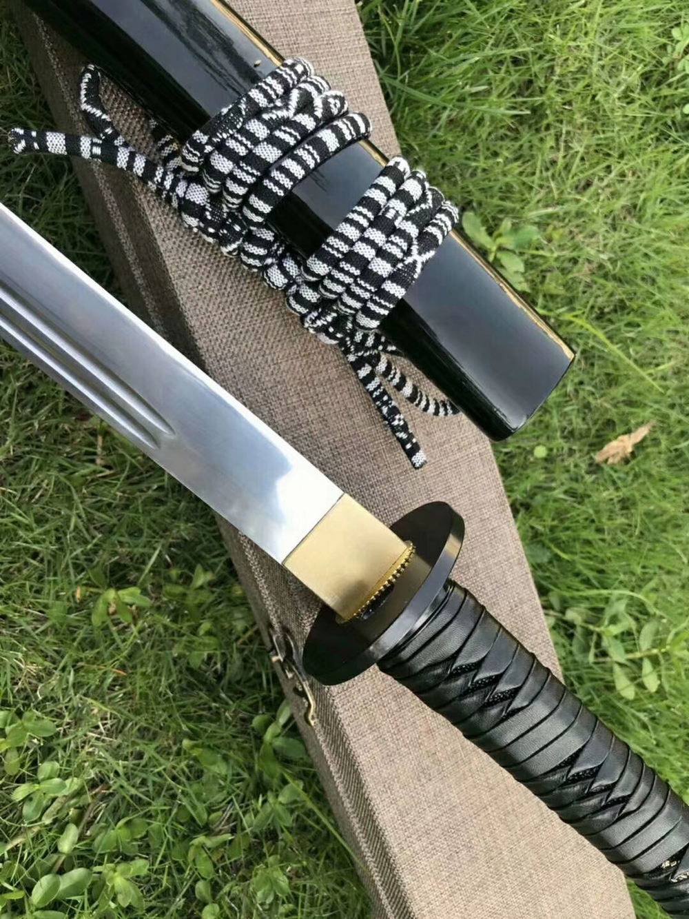 9260 Spring Steel Long Sword Japanese Samurai Sword Katana very Sharp ...