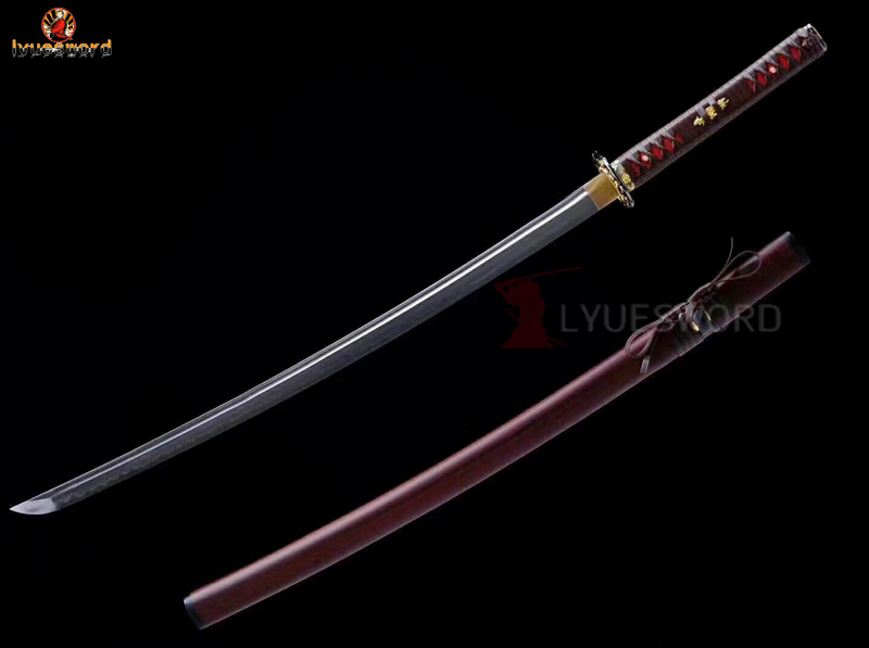 Clay Tempered Handmade Polish Razor Sharp Blade Japanese Samurai Sword ...
