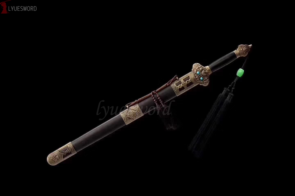 Chinese Ming Dynasty YongLe Emperor Jian T10 Steel Double Edged Sword ...