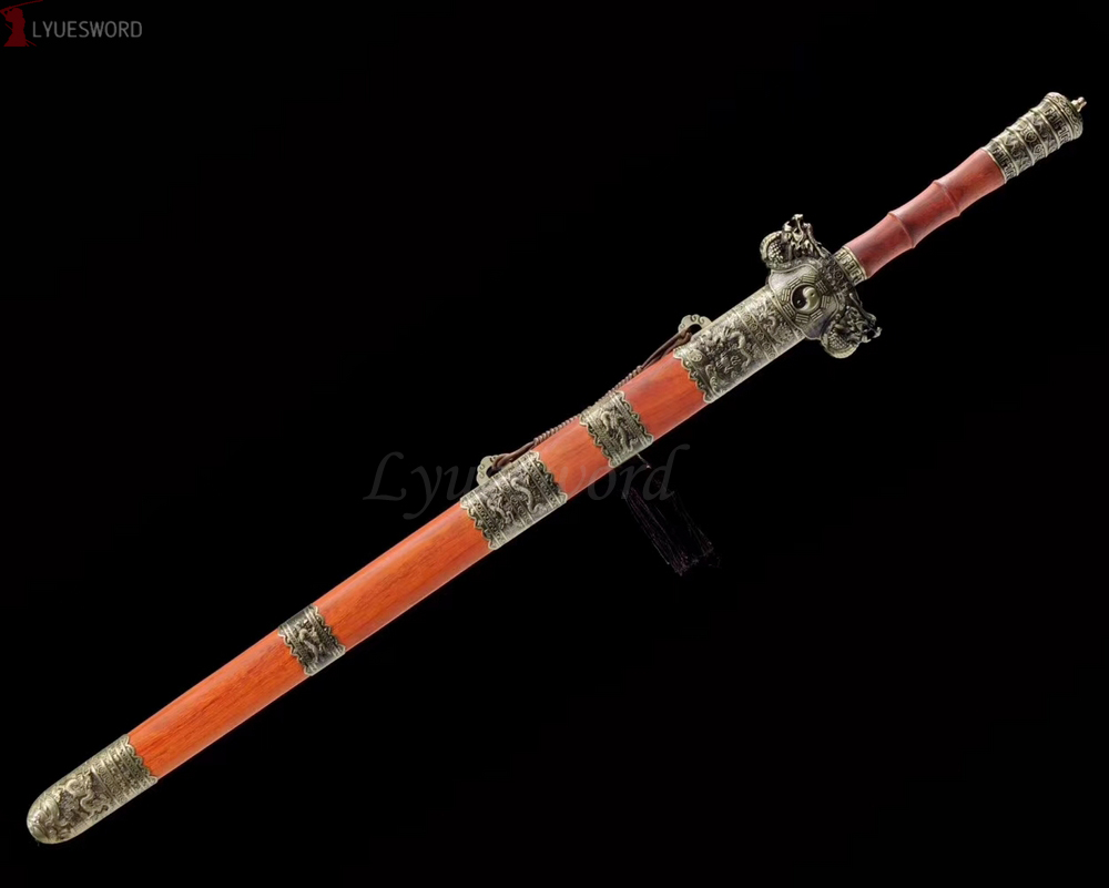 Chinese Tai Chi Gossip Jian Kung Fu Sword Stainless Steel Training ...