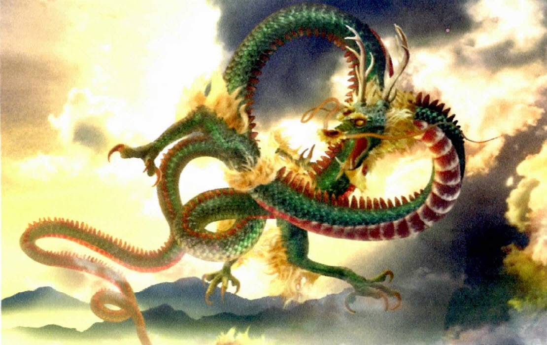 Dragon 龙 - The beast in Chinese mythology